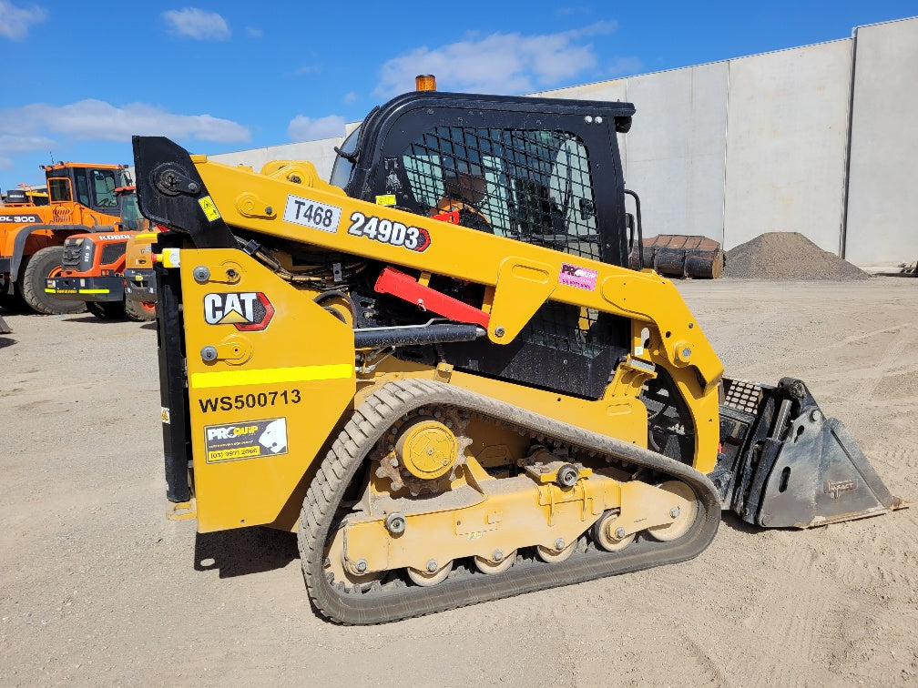 2021 CAT 249D3 TRACK LOADER WITH FULL OPTIONS AND LOW 490 HRS T468 ...