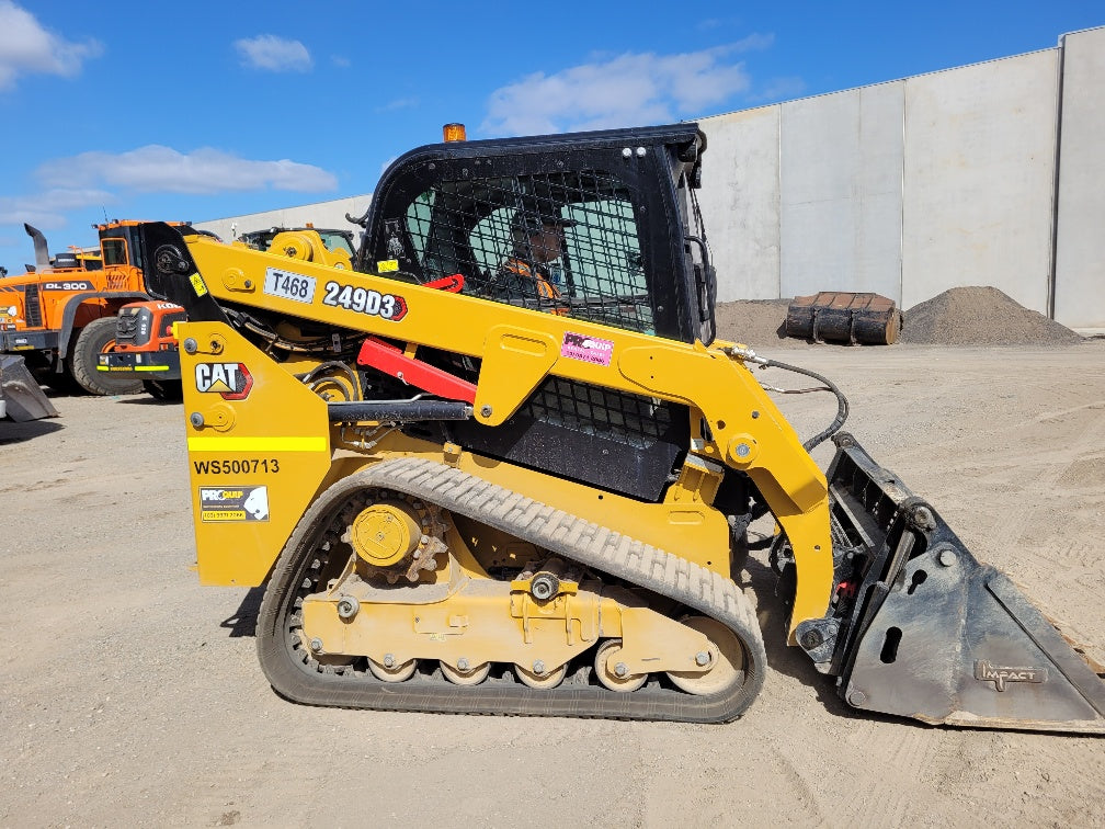 2021 CAT 249D3 TRACK LOADER WITH FULL OPTIONS AND LOW 490 HRS T468 ...