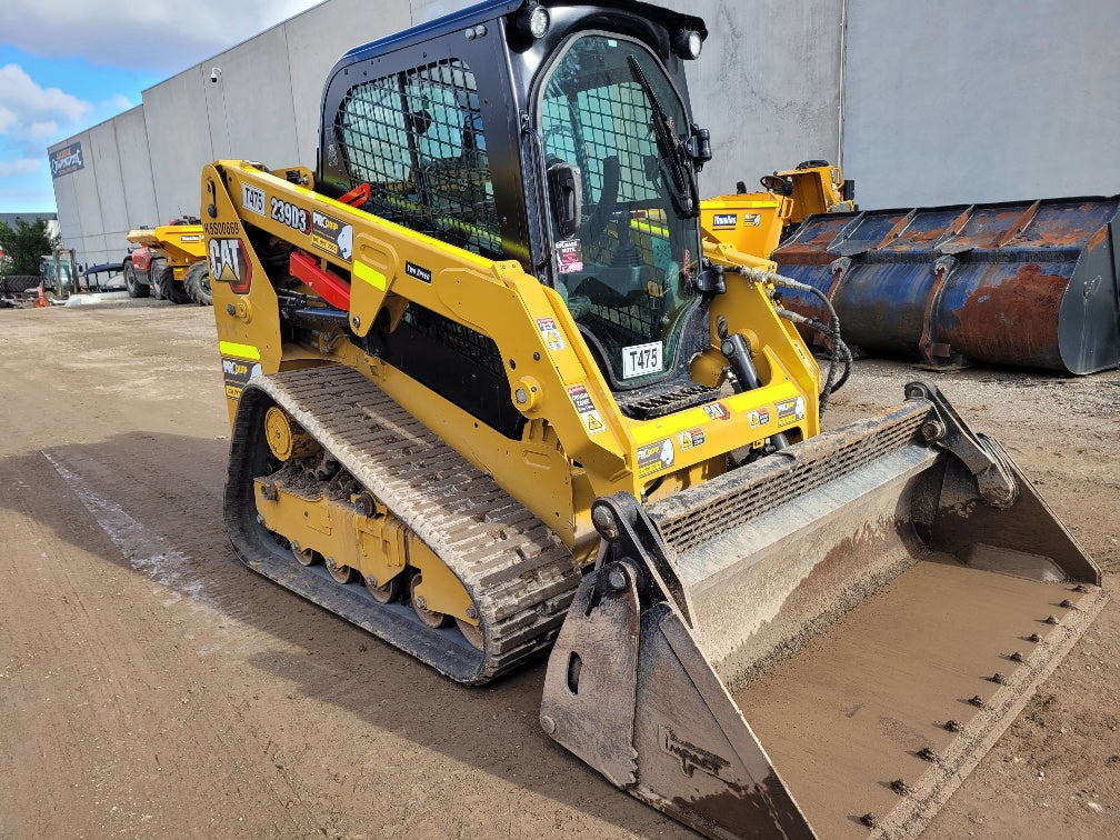 2021 CAT 239D3 TRACK LOADER WITH 4 IN 1 BUCKET AND LOW 430 HRS (T475 ...