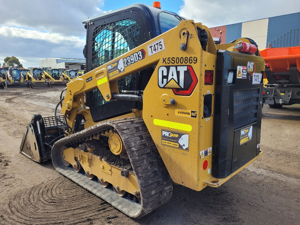 2021 CAT 239D3 TRACK LOADER WITH 4 IN 1 BUCKET AND LOW 430 HRS (T475 ...