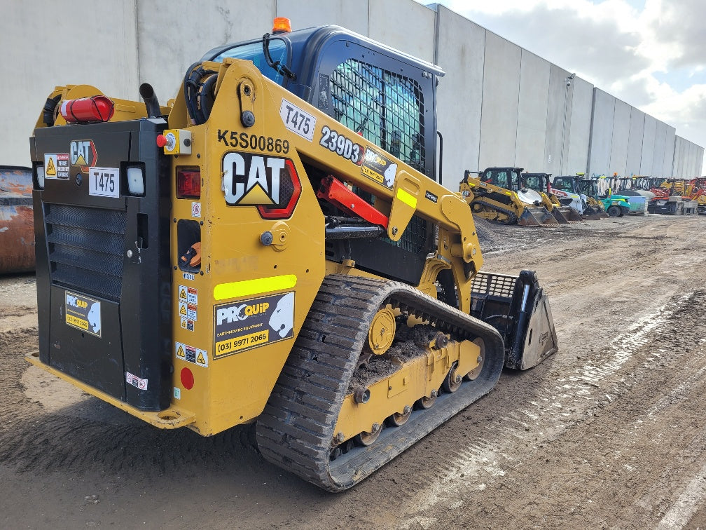 2021 CAT 239D3 TRACK LOADER WITH 4 IN 1 BUCKET AND LOW 430 HRS (T475 ...