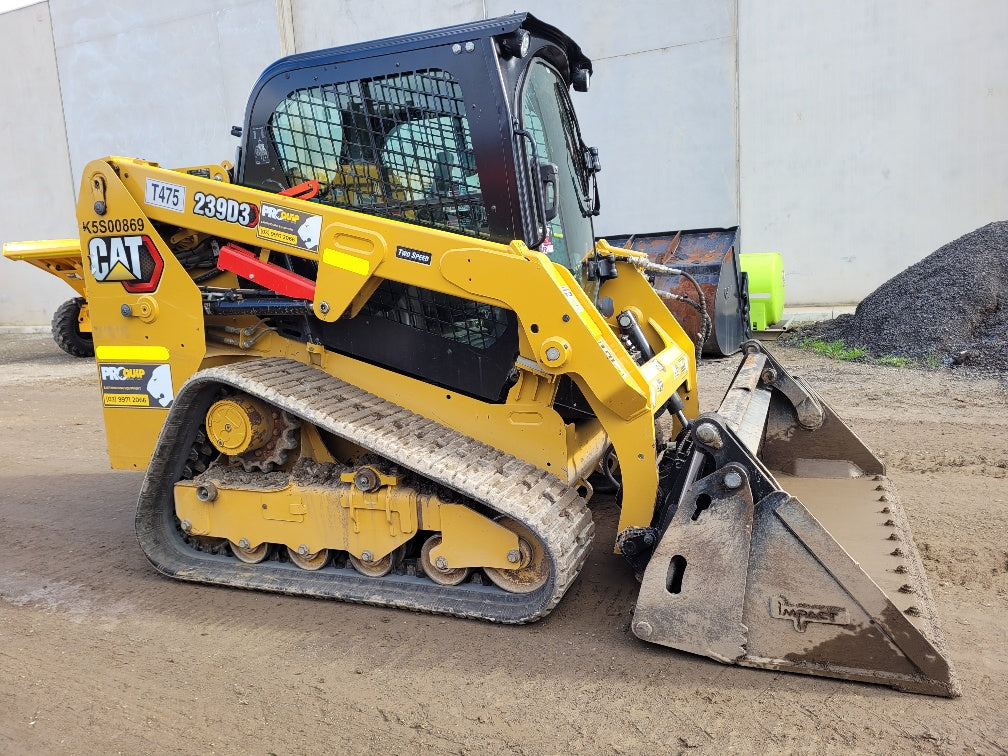 2021 CAT 239D3 TRACK LOADER WITH 4 IN 1 BUCKET AND LOW 430 HRS (T475 ...