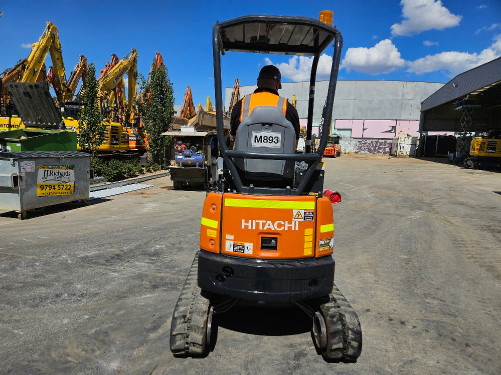 2021 HITACHI ZX17U-5 1.9T EXCAVATOR (M893) WITH LOW 550 HRS — Proquip