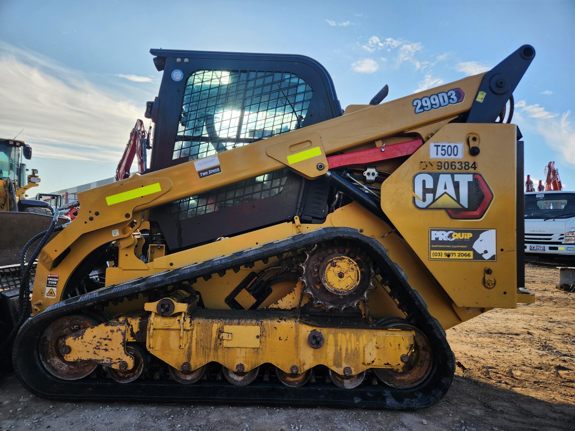 USED 2022 CAT 299D3 TRACK LOADER (T500) WITH 4 IN 1 BUCKET AND 1630 HR ...