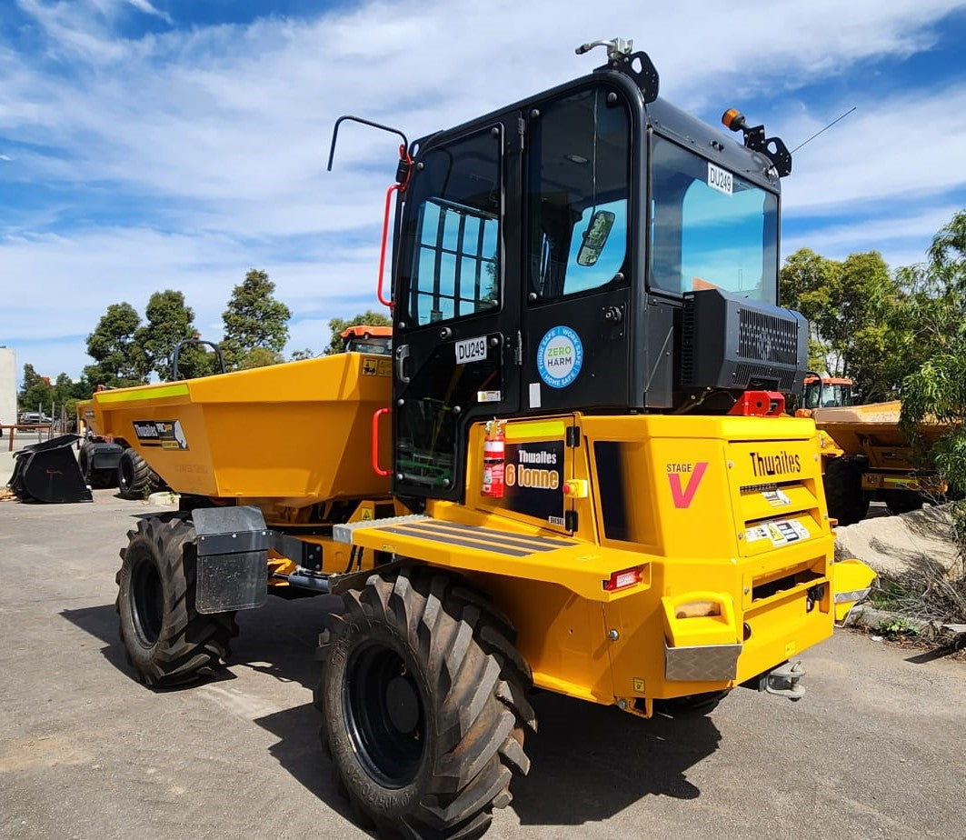 THWAITES 2021 6T ARTIC SWIVEL SITE DUMPER WITH A/C CAB, 750 HRS (DU249 ...