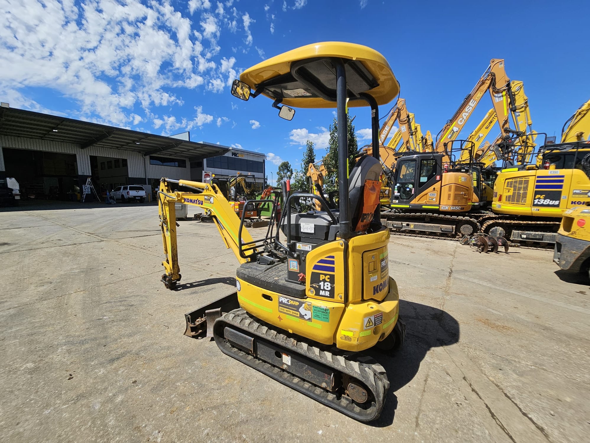 2022 KOMATSU PC18MR-3 1.8T EXCAVATOR (M912) WITH 700 HRS — Proquip ...