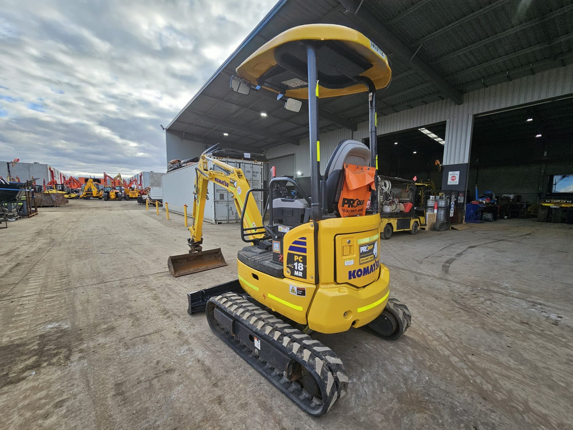 2022 KOMATSU PC18MR-3 1.8T EXCAVATOR (M912) WITH 700 HRS — Proquip ...
