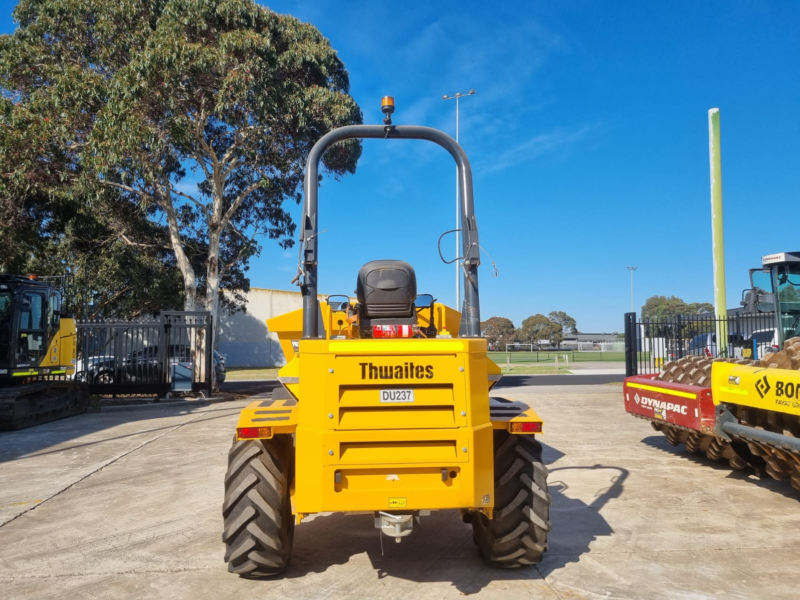 2022 THWAITES 6T SWIVEL SITE DUMPER (DU237) WITH 490 HOURS AND CIVIL S ...
