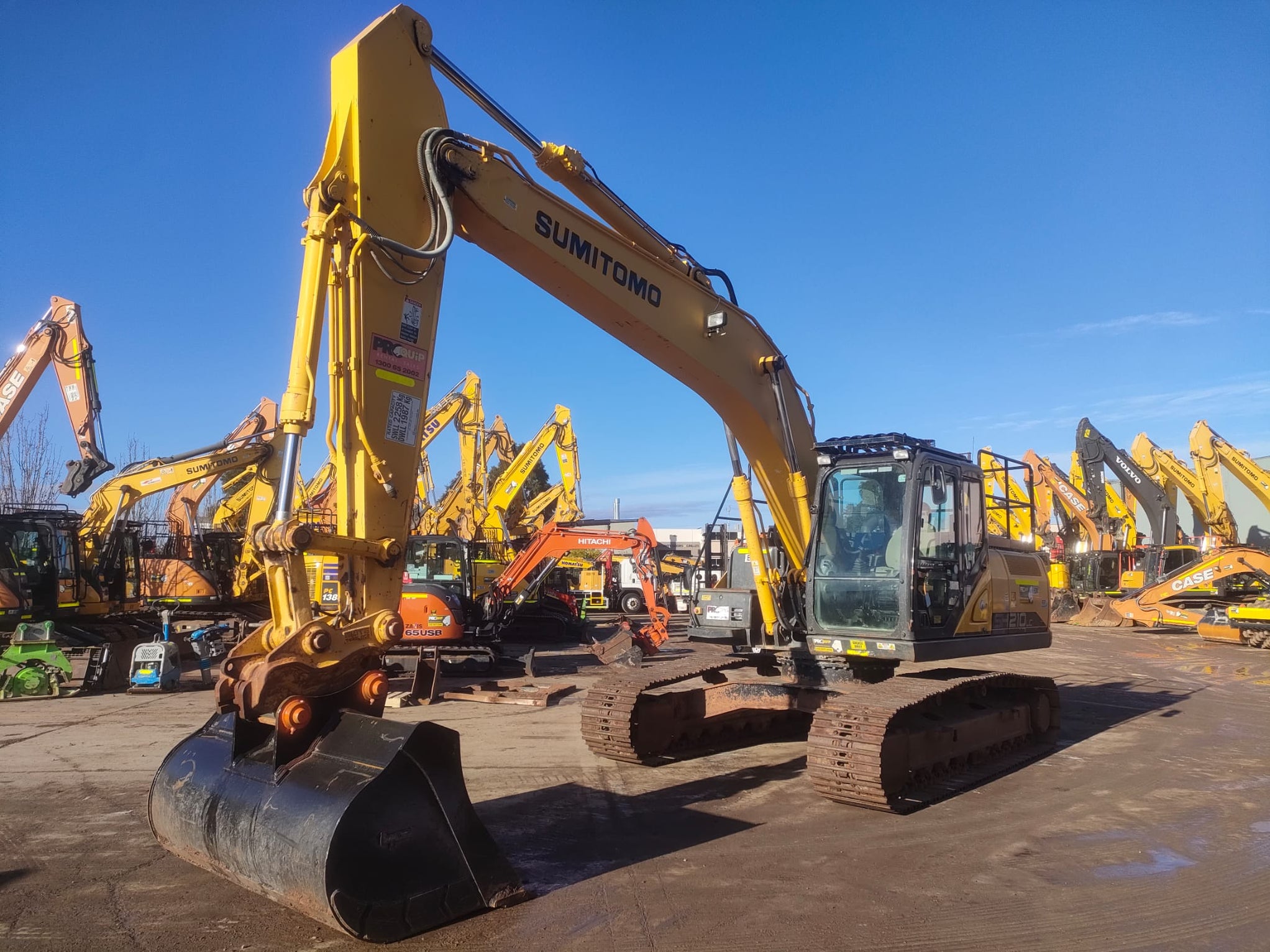 2019 SUMITOMO SH210LC-6 21T EXCAVATOR (E241) WITH 5270 HRS — Proquip