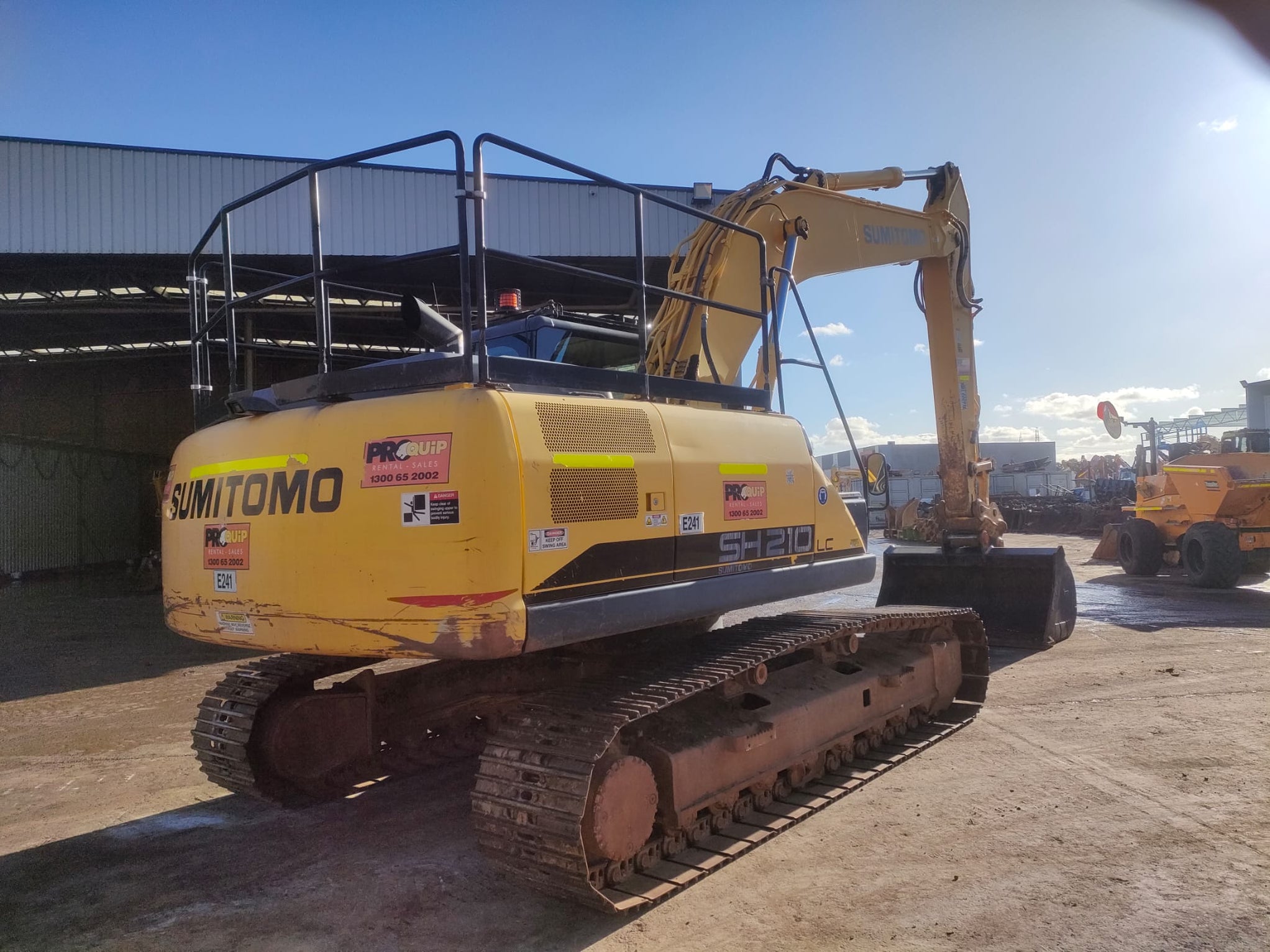 2019 SUMITOMO SH210LC-6 21T EXCAVATOR (E241) WITH 5135 HRS — Proquip
