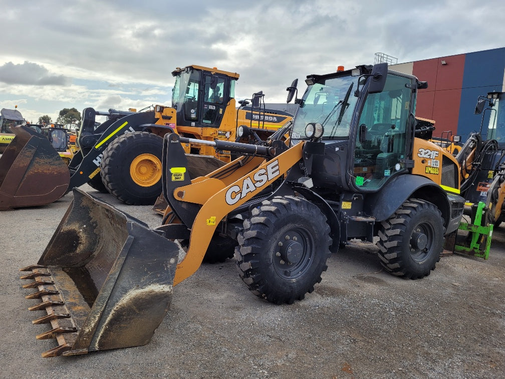 USED 2018 CASE 321F WHEEL LOADER (L122) WITH LOW 1690 HRS — Proquip