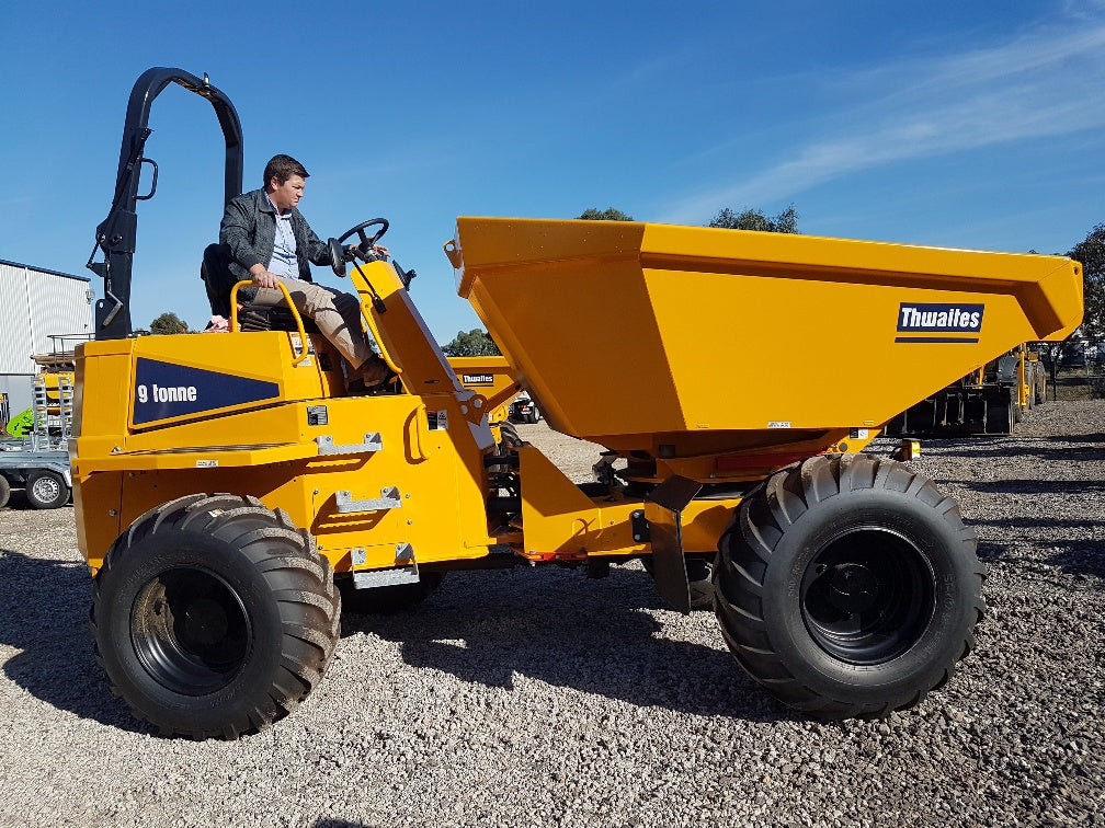 NEW THWAITES 9T ARTICULATED SWIVEL DUMPER — Proquip